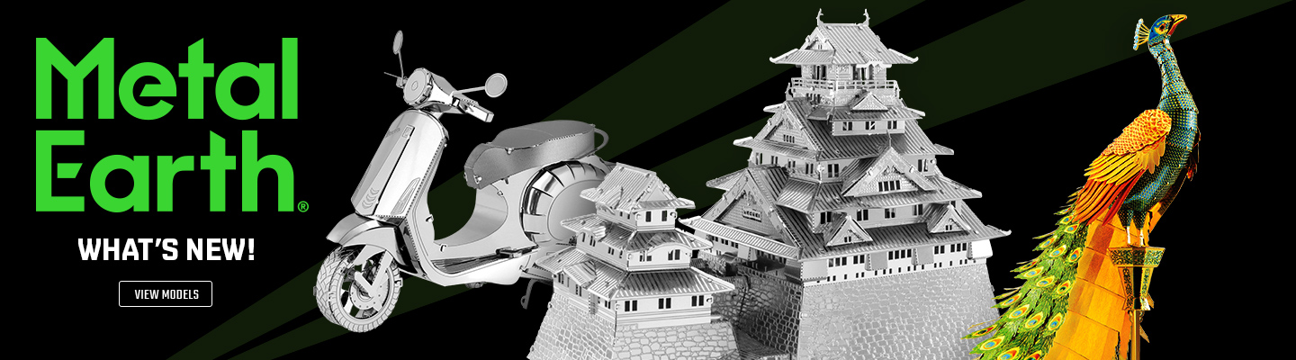 Metal Earth | DIY 3D Metal Model Kits