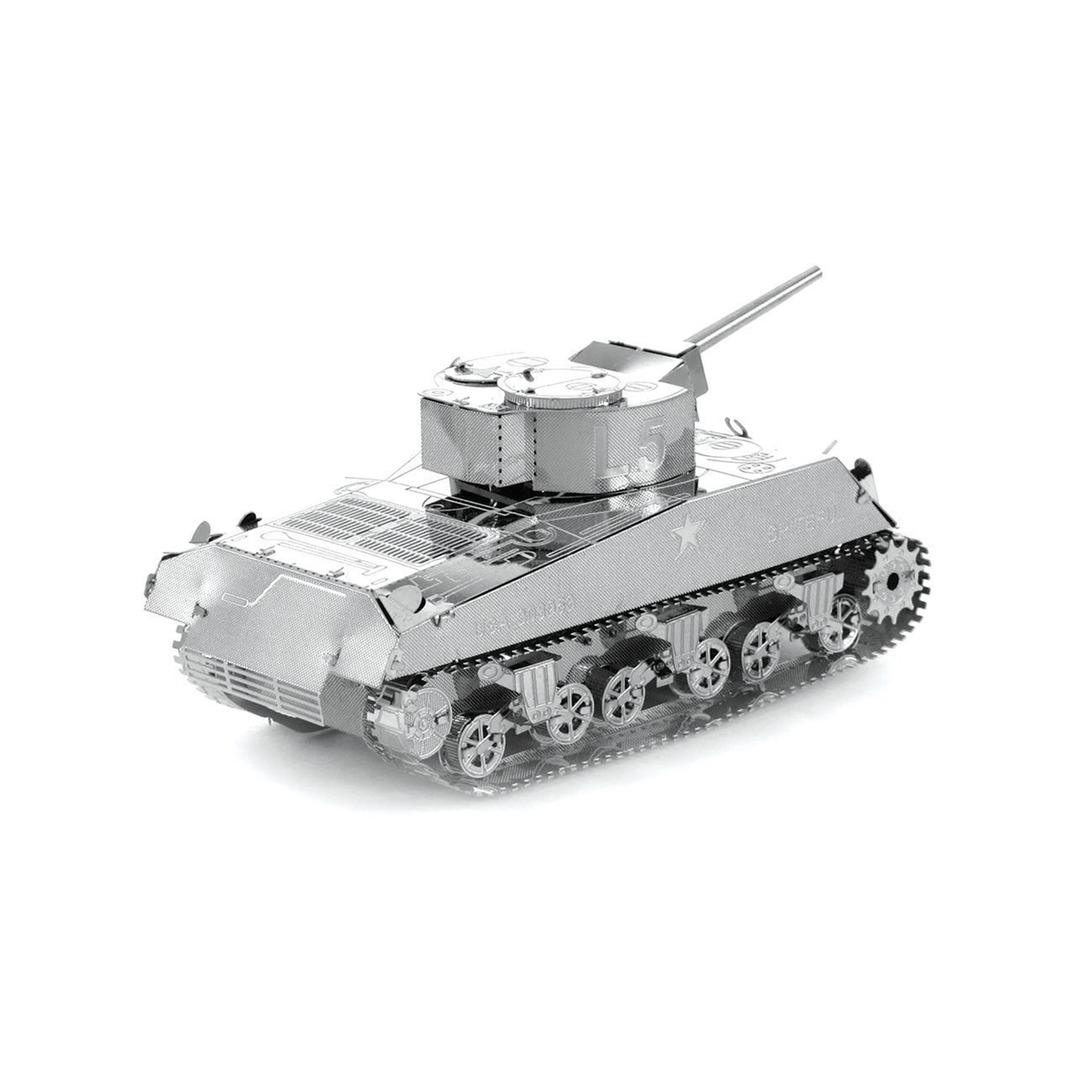 Sherman Tank Metal Earth | 3D Metal Model Kits