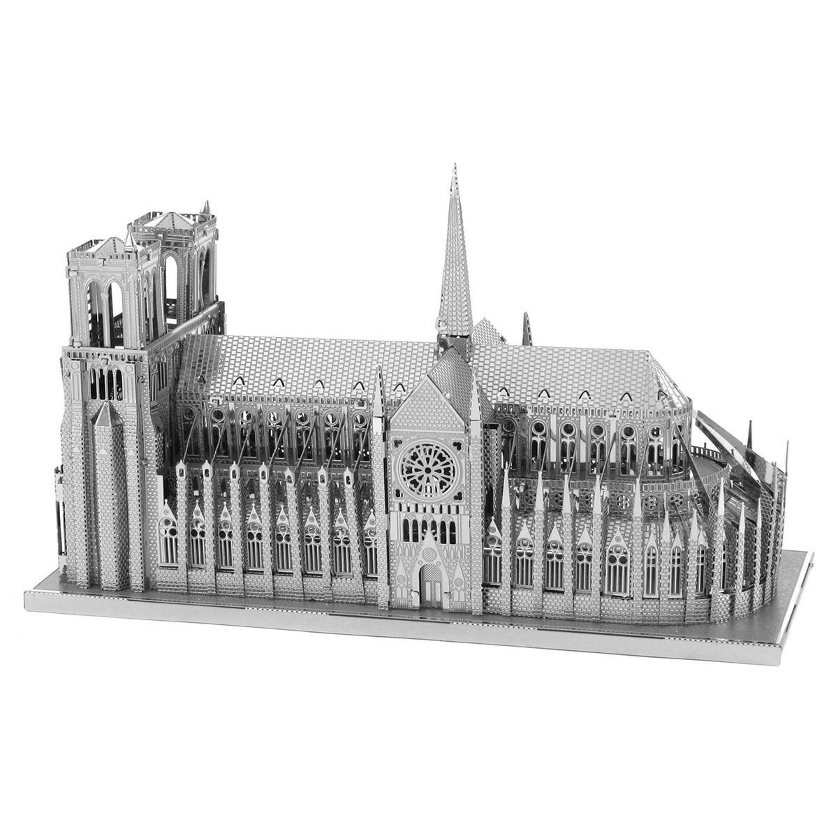 Notre Dame Cathedral Metal Earth Premium Series | 3D Metal Model Kits