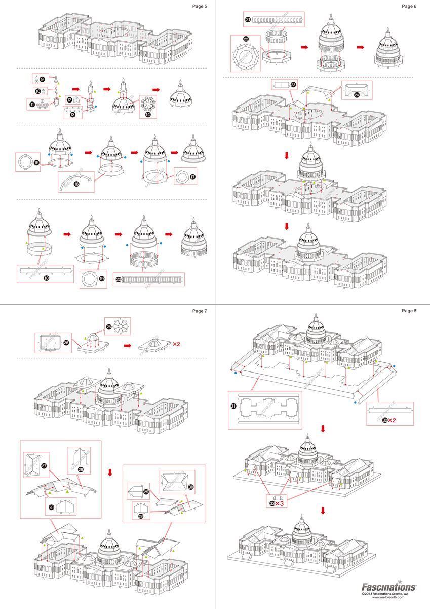The Burrow in Color Harry Potter Metal Earth | 3D Metal Model Kits