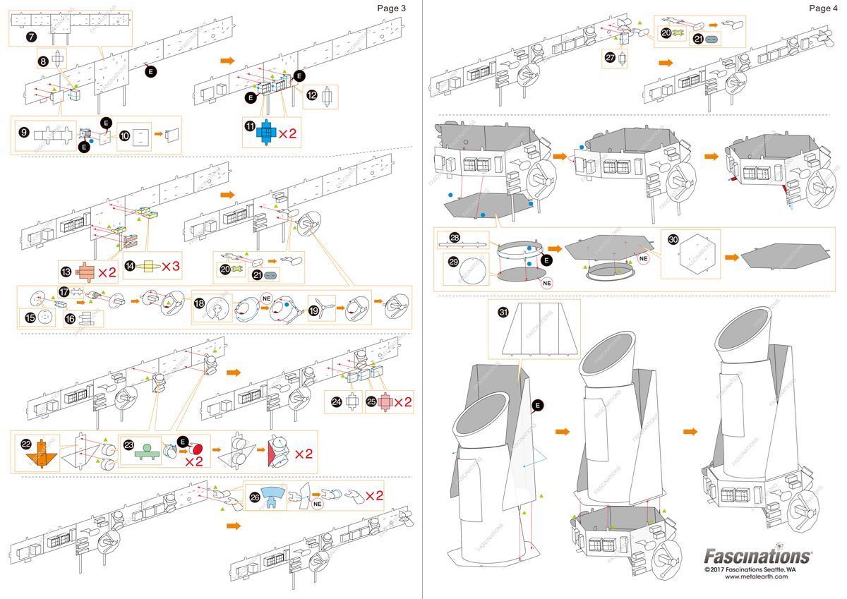 Metal Earth Kepler Spacecraft | Metal Earth | DIY 3D Metal Model Kits