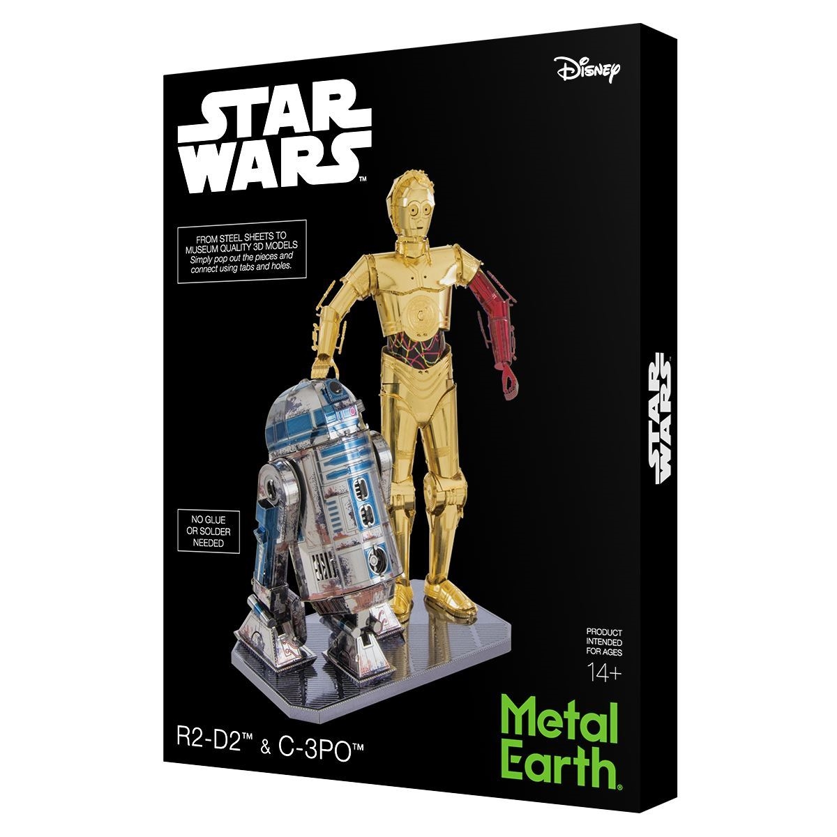 Gift box sets - C-3PO & R2-D2 | 3D Metal Model Kits