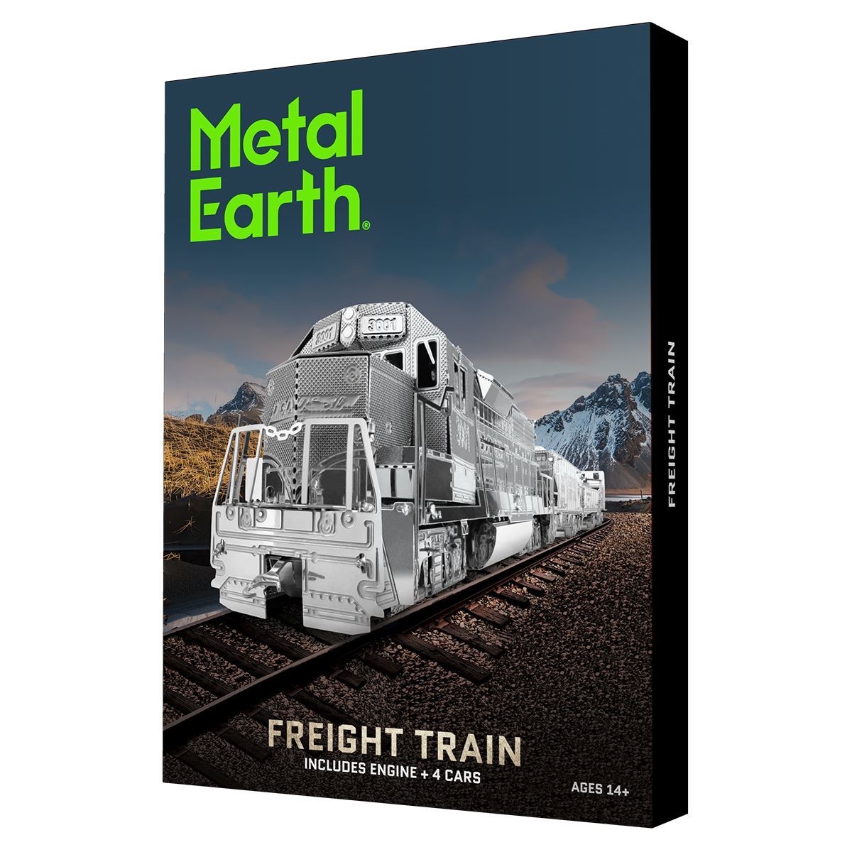 Metal Earth Freight Train Set | 3D Metal Model Kits