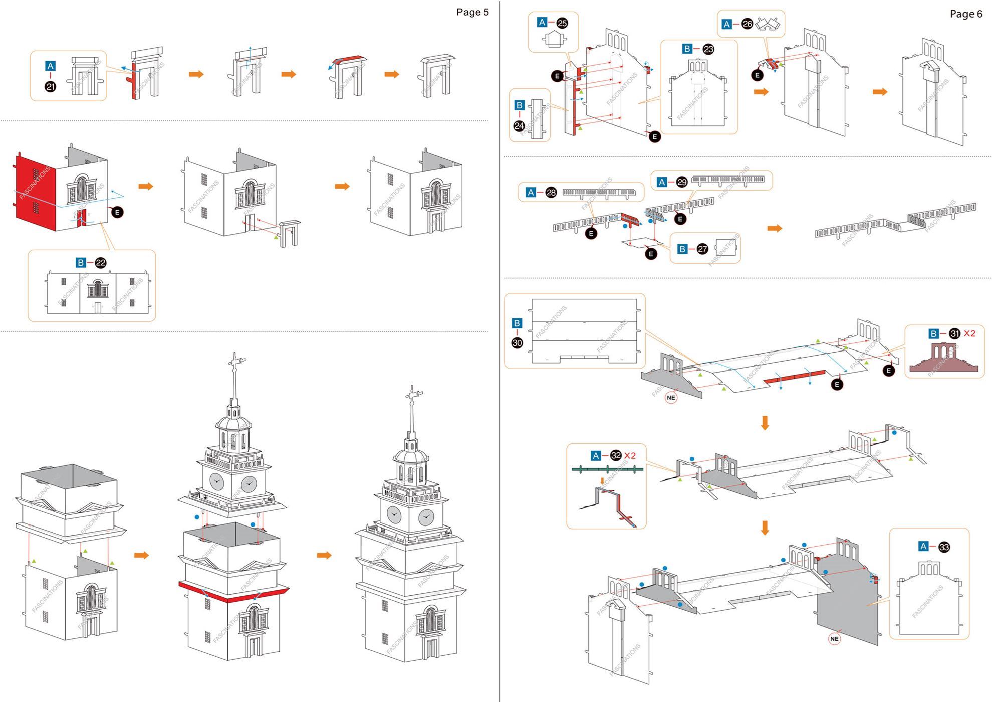 Acrylic Display Cube 4 | 3D Metal Model Kits