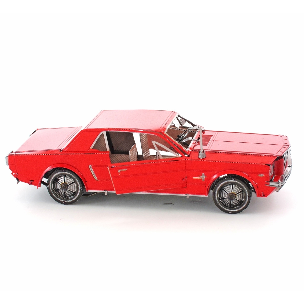 Ford 1965 Mustang Coupe 'Red Version' Metal Earth | 3D Metal Model Kits