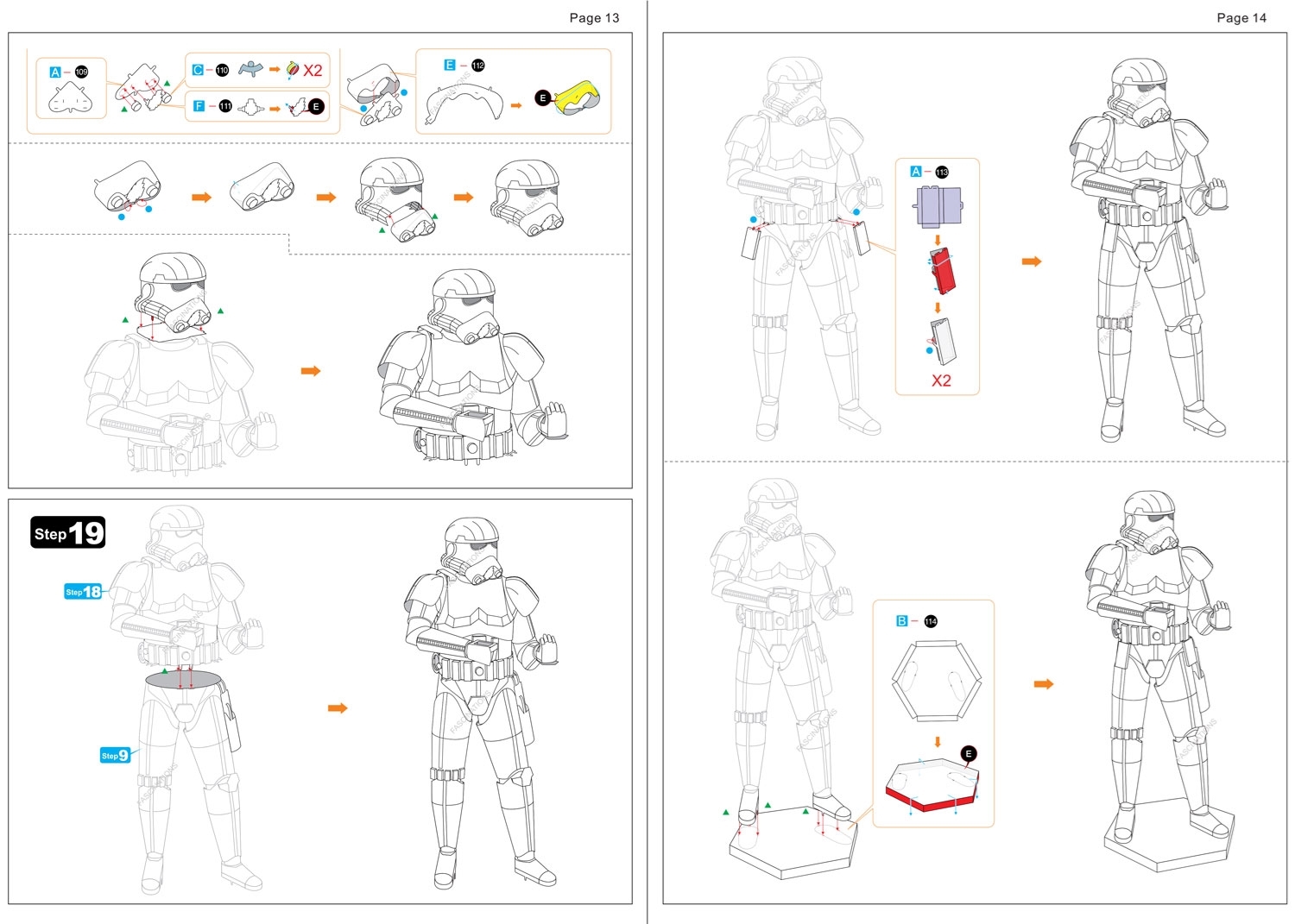 Stormtrooper Star Wars Metal Earth Premium Series | 3D Metal Model Kits