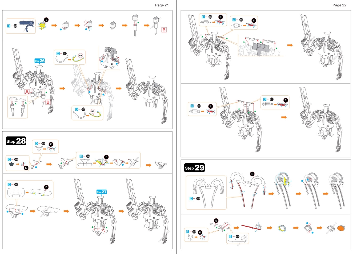 Terminator T-800 Endoskeleton Metal Earth Premium Series | 3D Metal ...