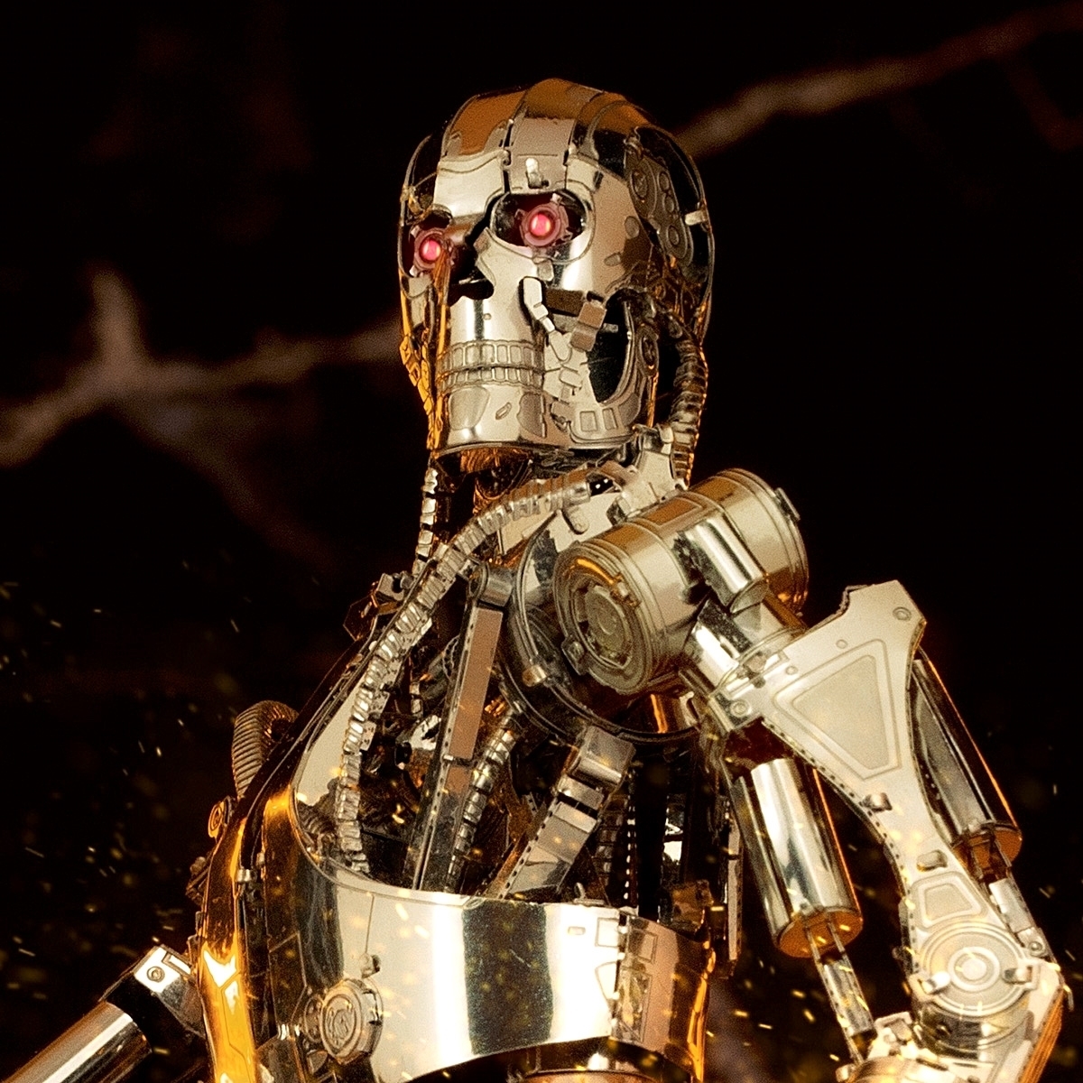Terminator T-800 Endoskeleton Metal Earth Premium Series | 3D Metal ...