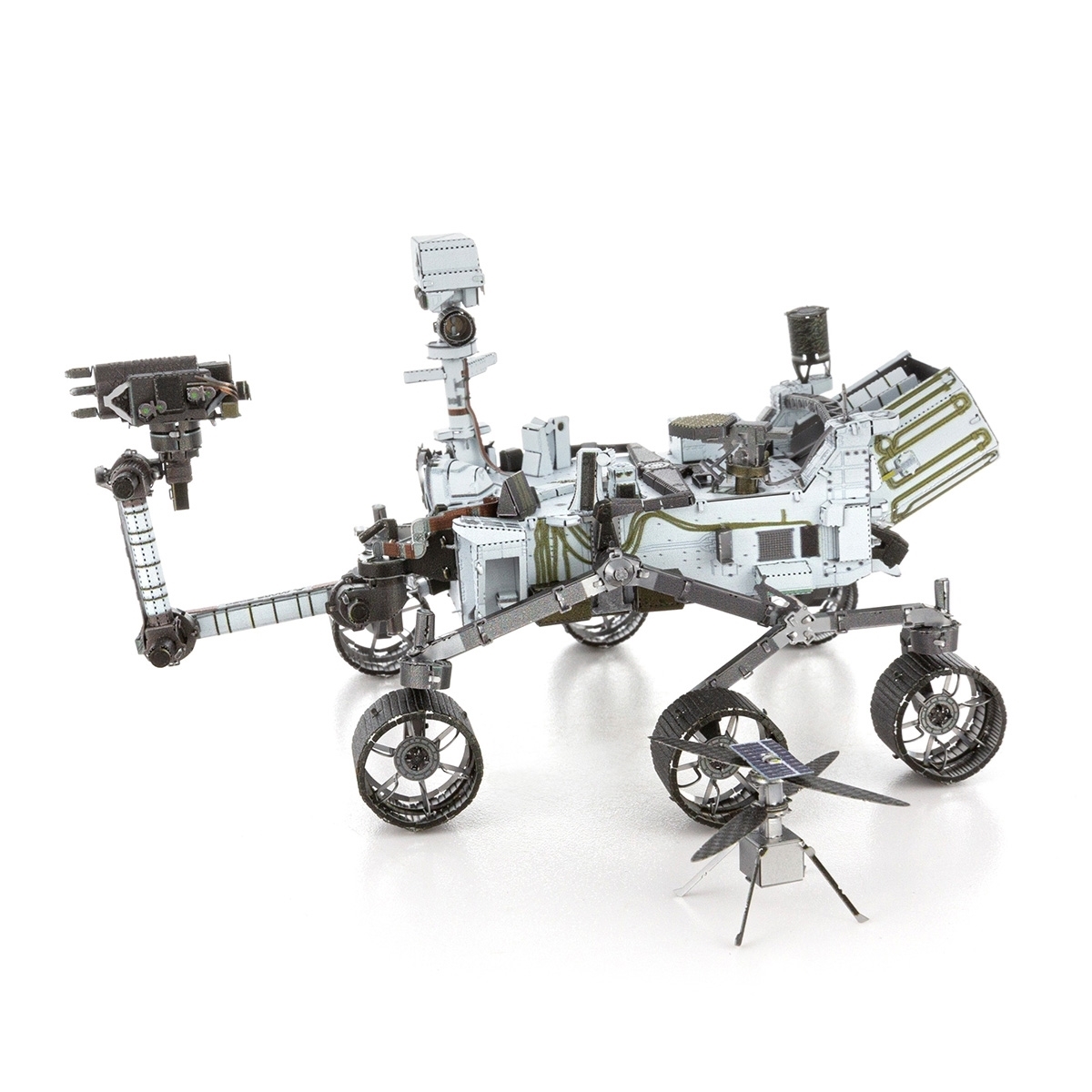 Mars Rover Perseverance & Ingenuity Helicopter Metal Earth | 3D Metal ...