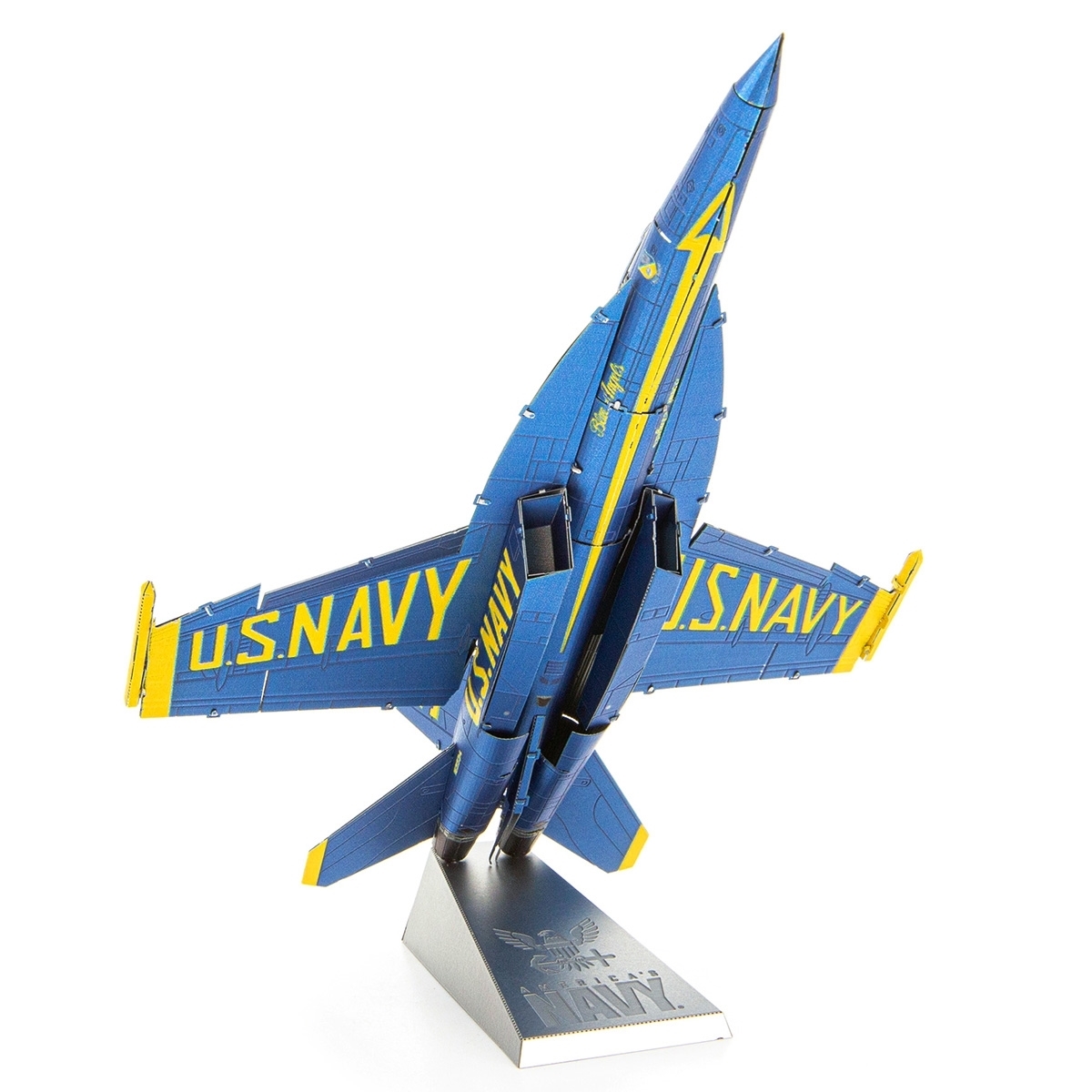 BLUE ANGELS® F/A-18 SUPER HORNET™ Metal Earth Premium Series | 3D Metal ...
