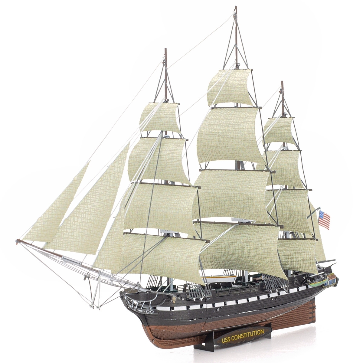 USS Constitution Metal Earth Premium Series | 3D Metal Model Kits