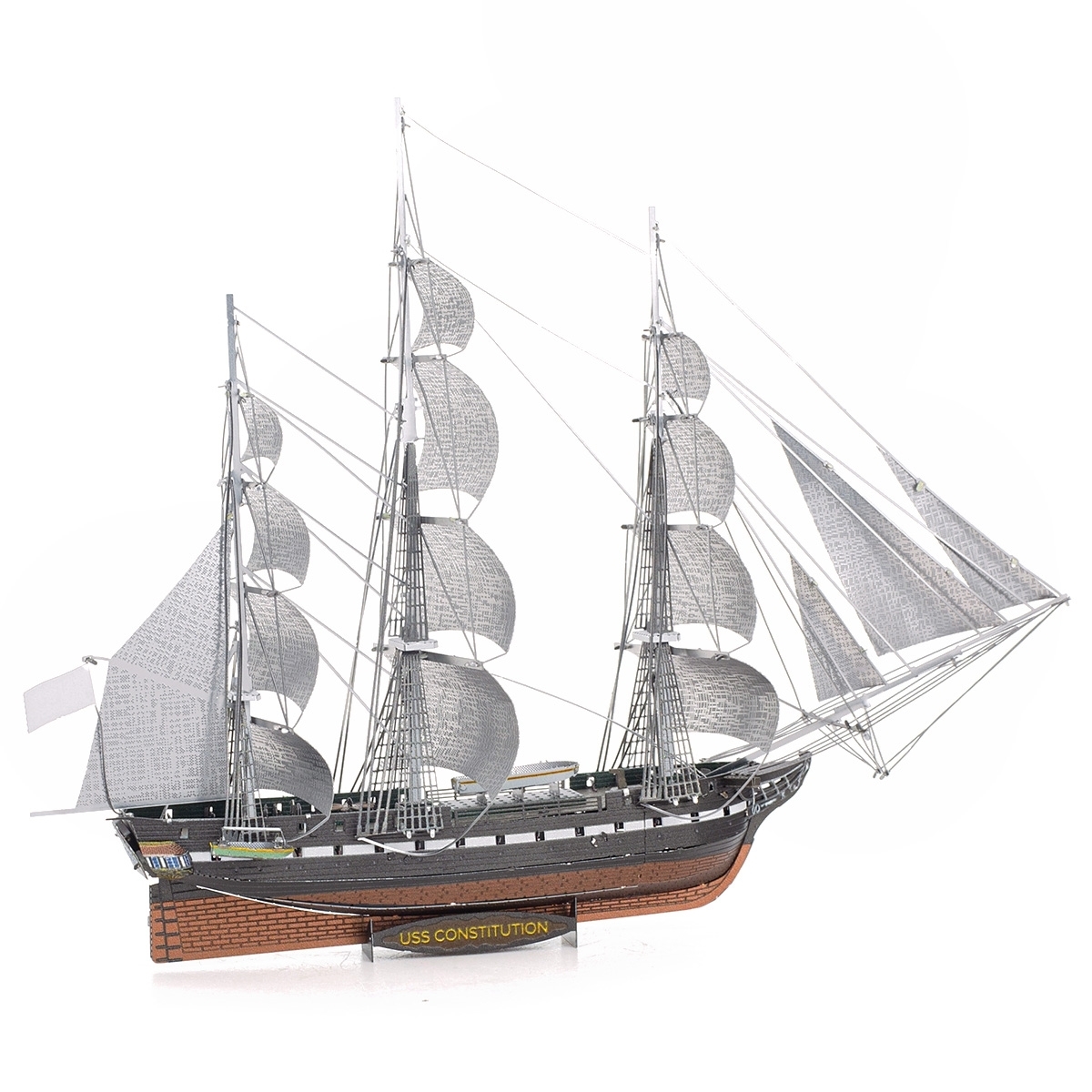 USS Constitution Metal Earth Premium Series | 3D Metal Model Kits