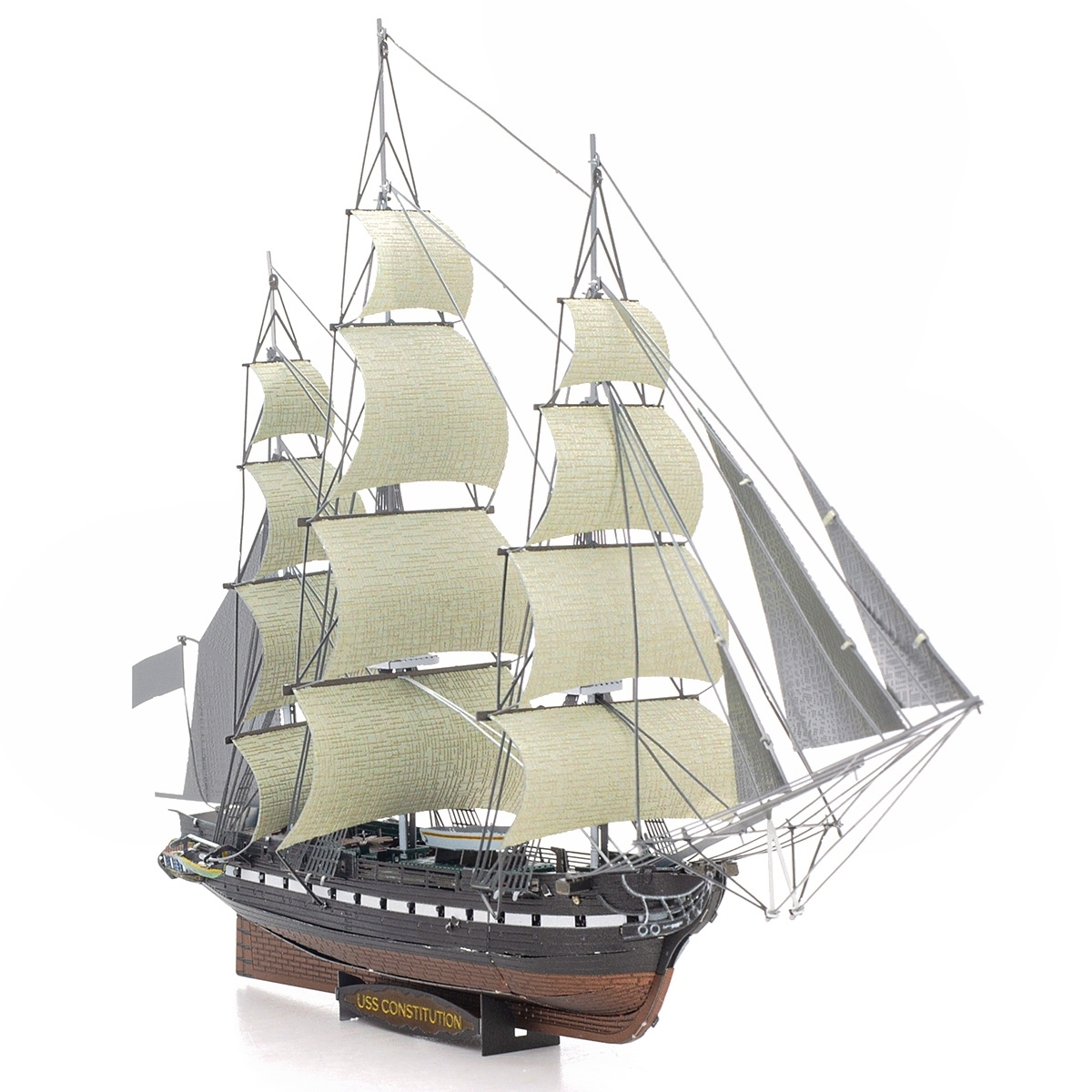 USS Constitution Metal Earth Premium Series | 3D Metal Model Kits
