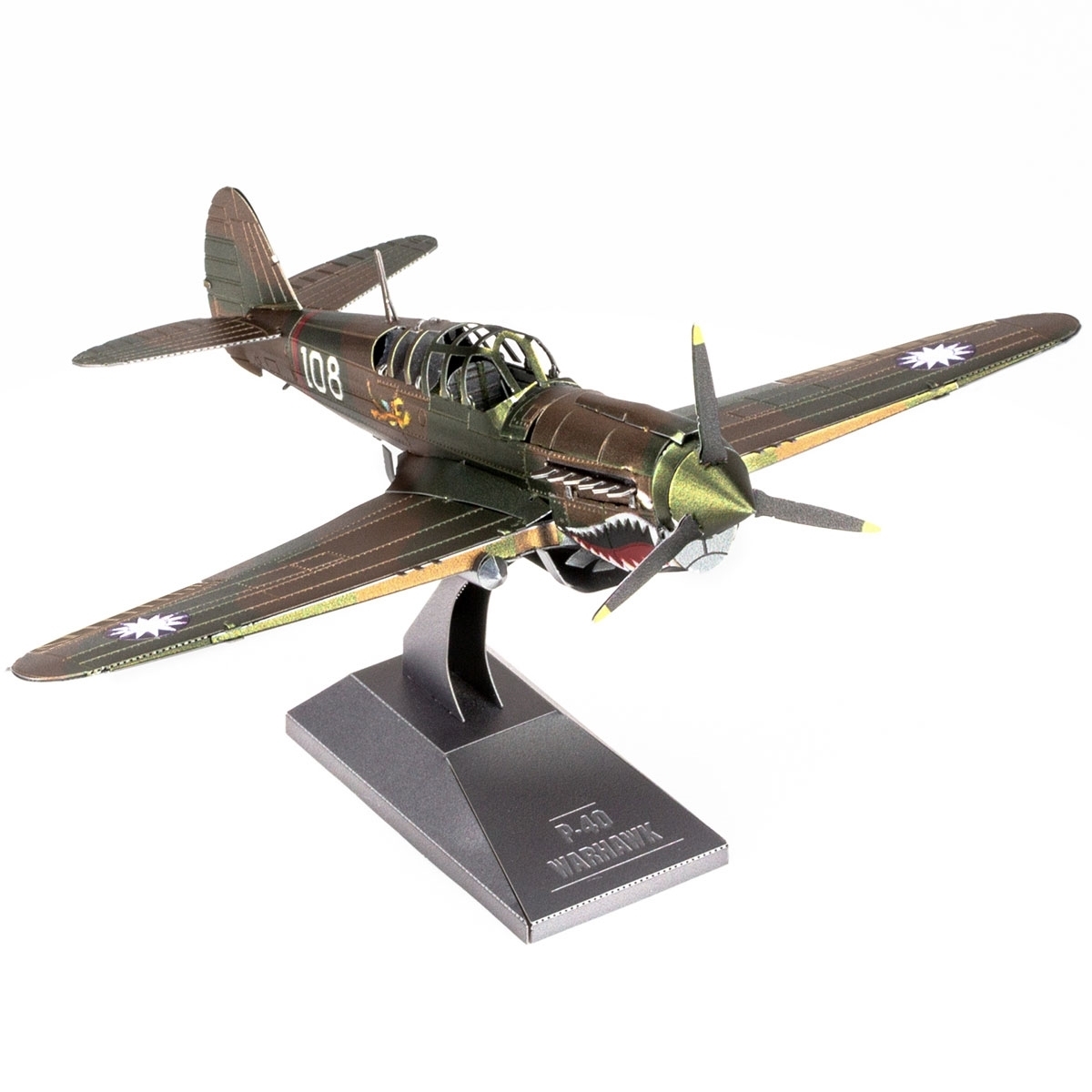 P-40 Warhawk Metal Earth | 3D Metal Model Kits