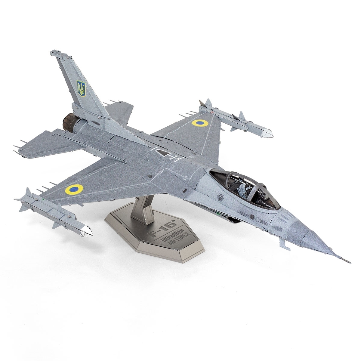 F-16 Fighting Falcon® Ukrainian Air Force | 3D Metal Model Kits
