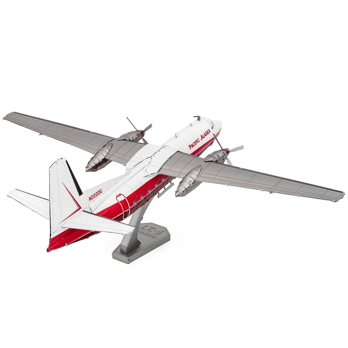 Fairchild F-27 Metal Earth | 3D Metal Model Kits