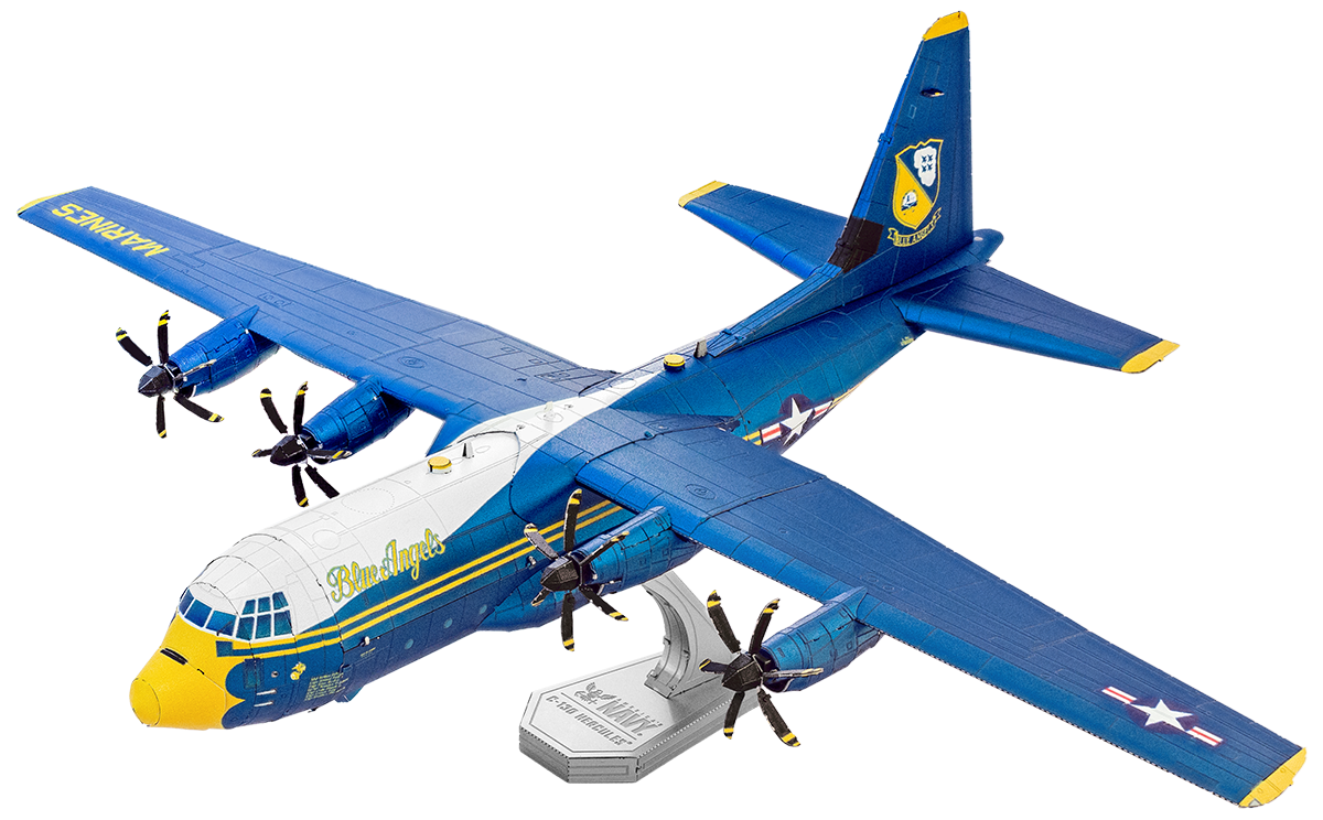 Blue Angels® C-130 Hercules® | 3D Metal Model Kits